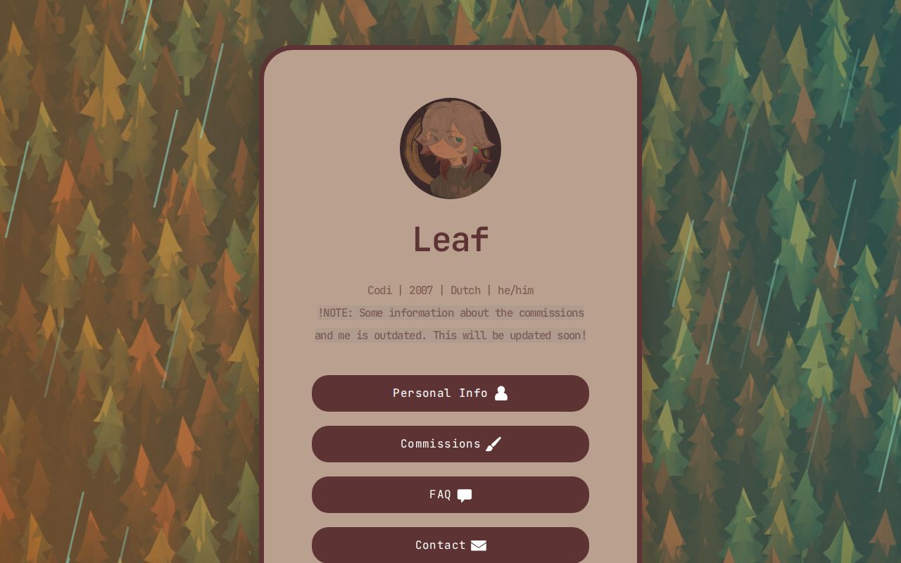 Leaf profile